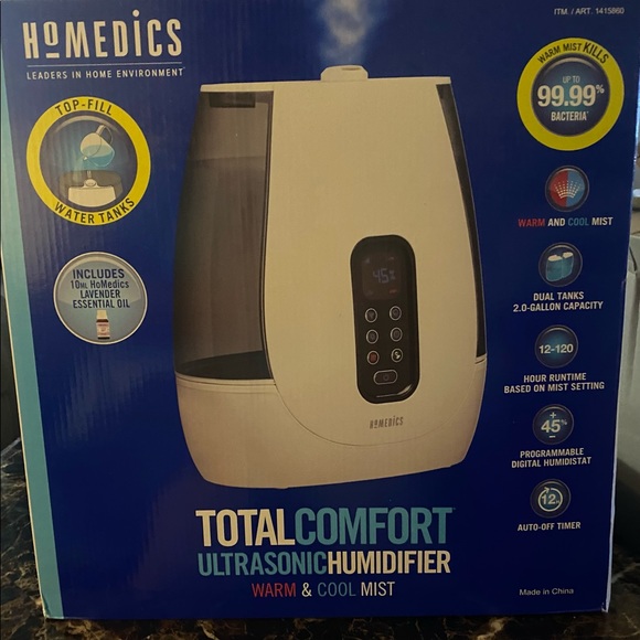 Homedics | Other | Brand New Homedics Humidifier | Poshmark